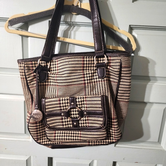 Chaps | Bags | Chaps Collection Travel Tote Brown Weekender Large ...